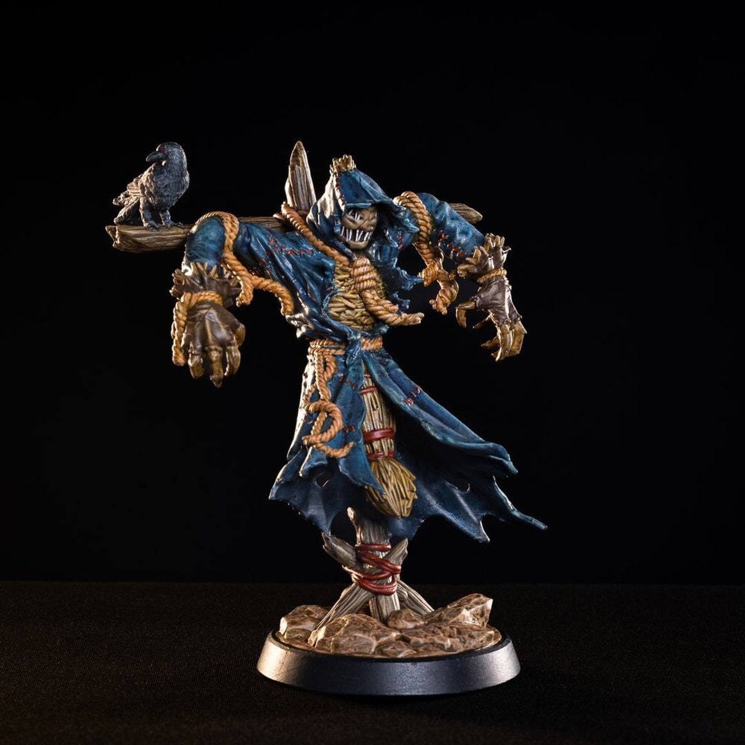 Custom 3D Printed Scarecrow Miniatures - Etsy