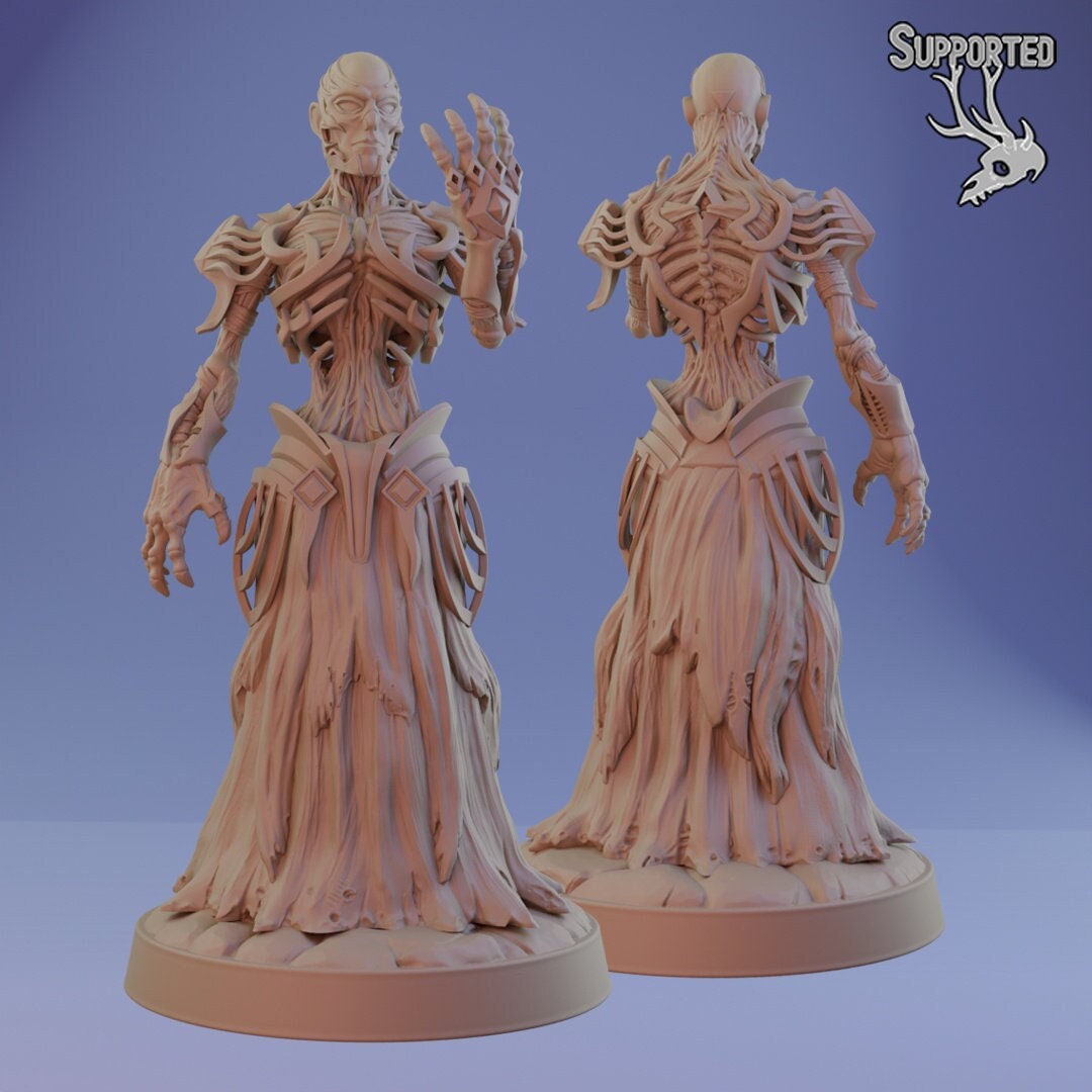 Custom 3D Printed Vecna (v2) Miniature - Etsy