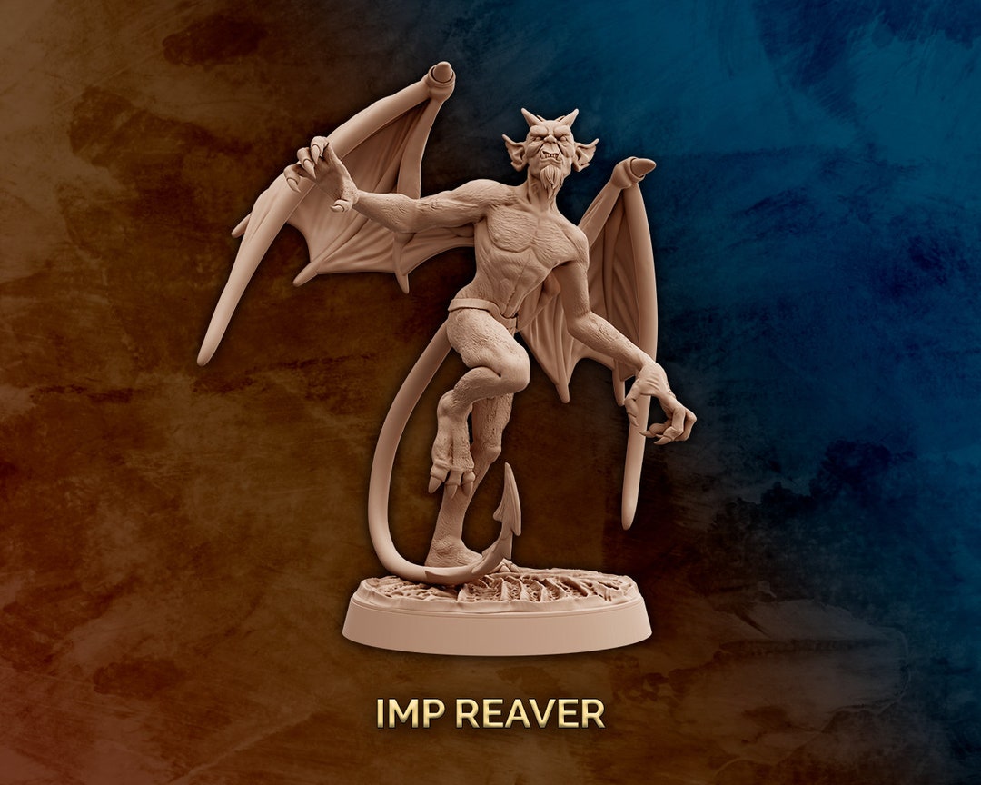 Custom 3D Printed Imp Miniature - Etsy