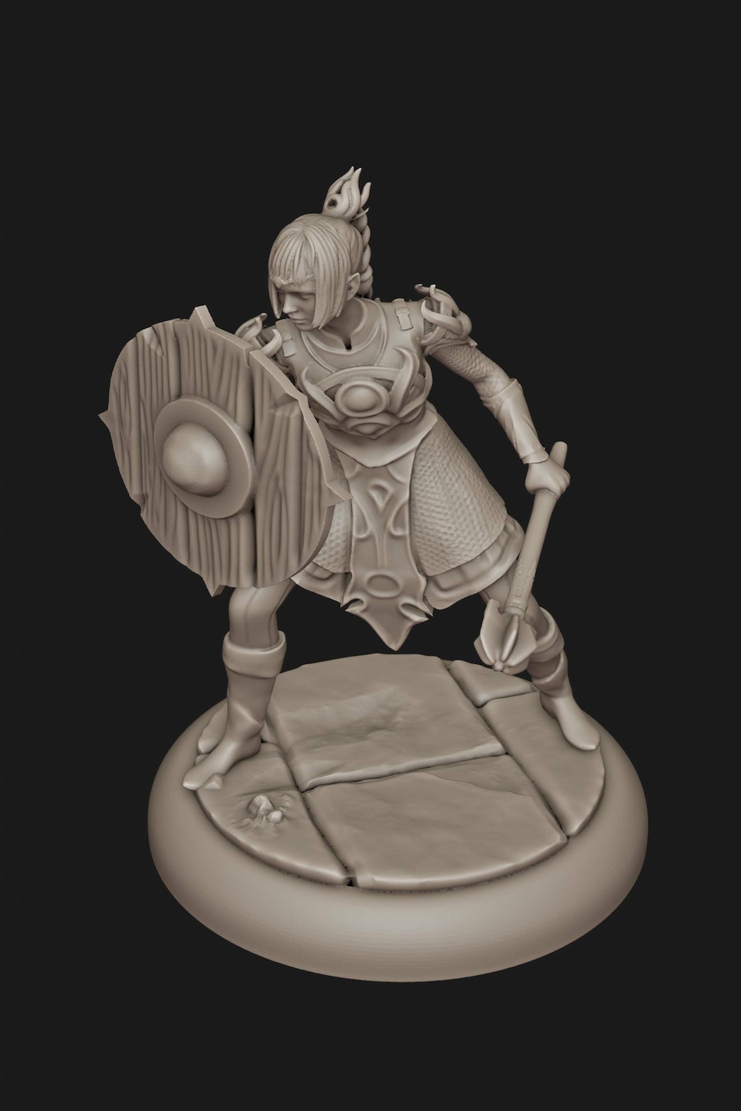 Custom 3D Printed BG3 Baldur's Gate 3 (III) Shadowheart Miniature (v. 1 ...