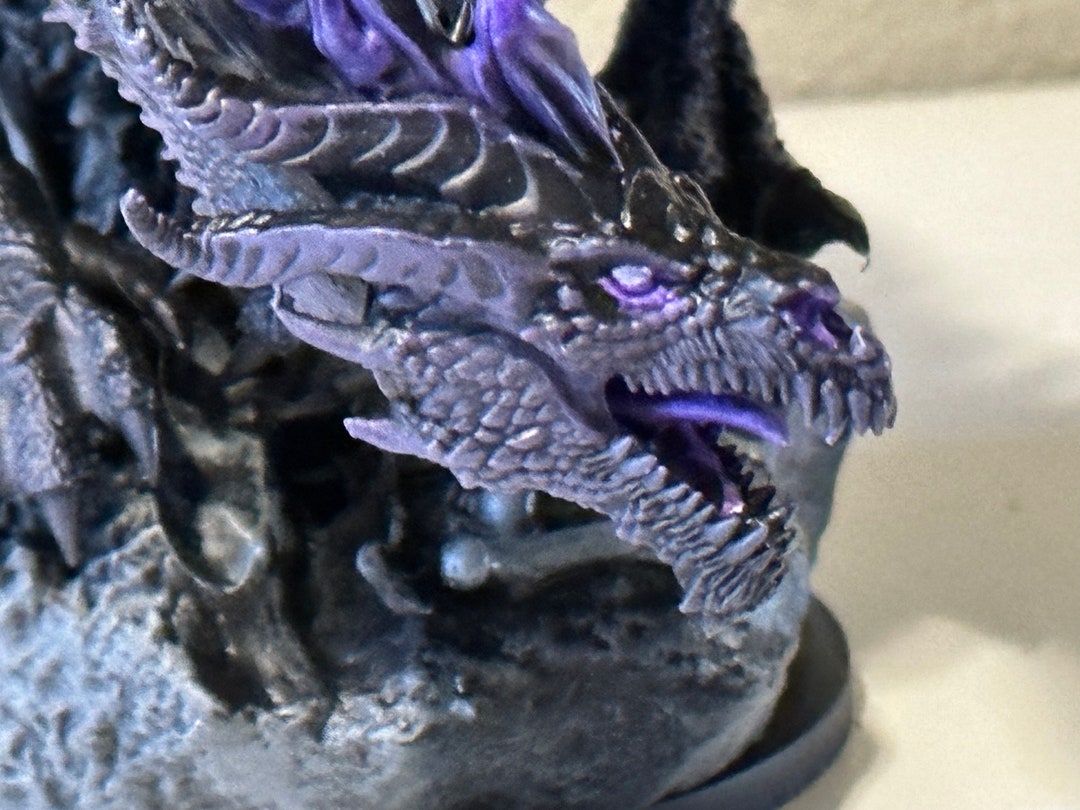Custom 3D Printed Greater Death Dragon - Etsy