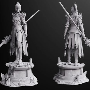 Custom 3D Printed BG3 Baldur's Gate 3 (III) Shadowheart Miniature ...