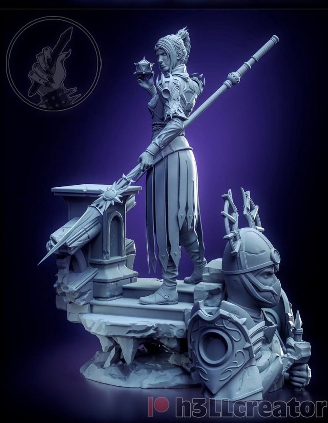 Custom 3D Printed BG3 Baldur's Gate 3 III Shadowheart - Etsy