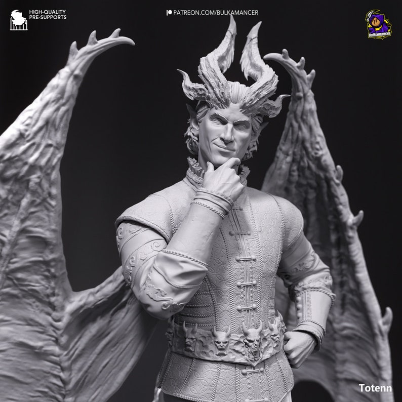 Custom 3D Printed BG3 Baldur's Gate 3 (III) Raphael Miniature/statue - Etsy