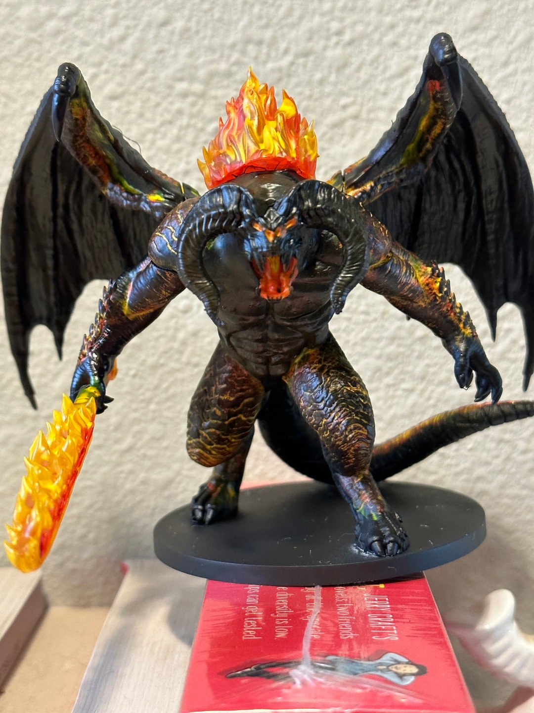 Painted Custom 3D Printed Balrog - Etsy