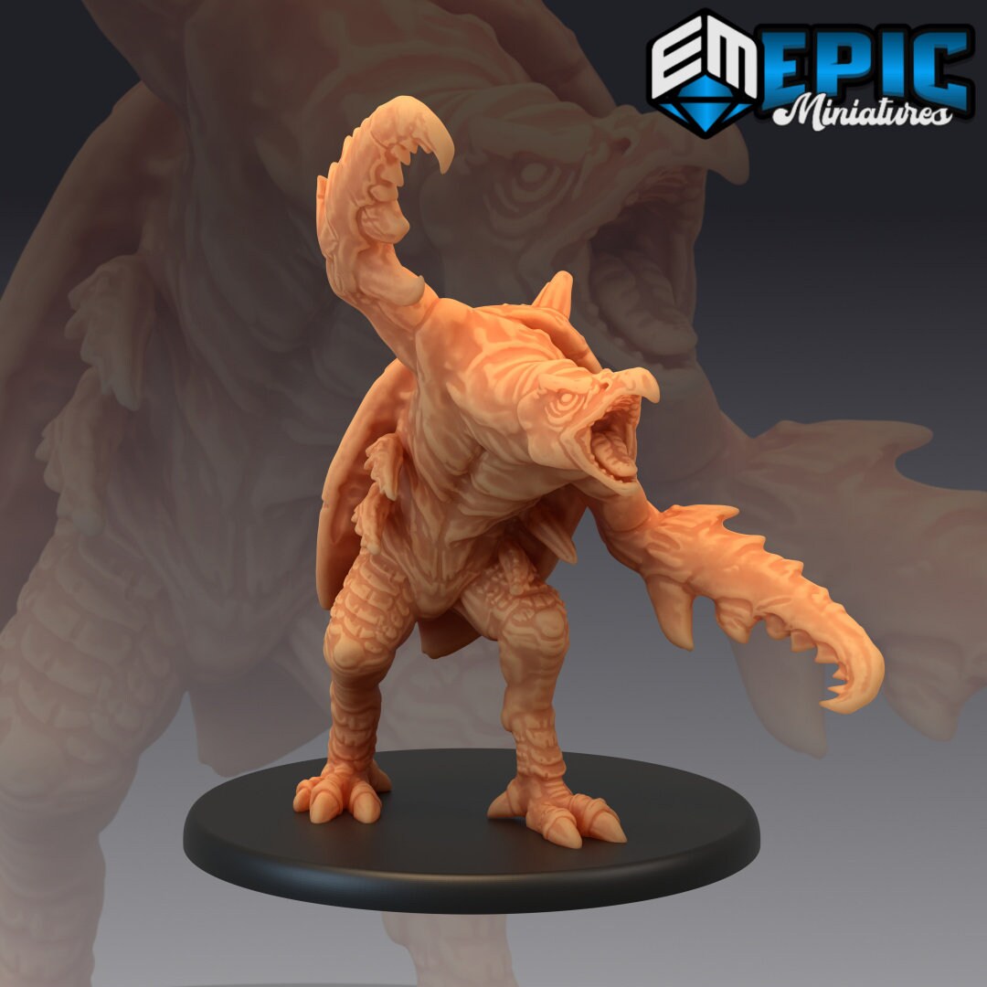Custom 3D Printed Hook Horror Miniature - Etsy