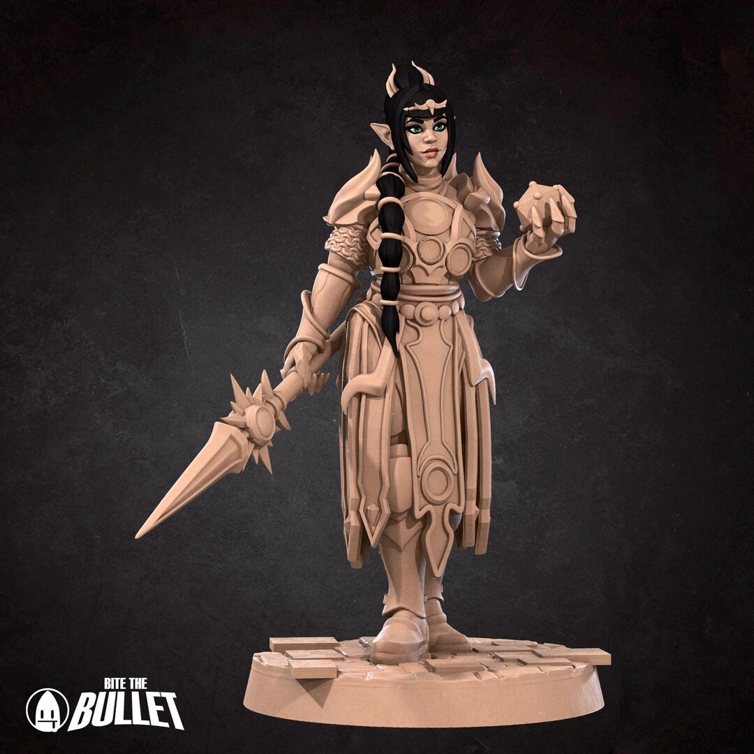Custom 3D Printed BG3 Baldur's Gate 3 (III) Shadowheart Miniature (v. 5 ...