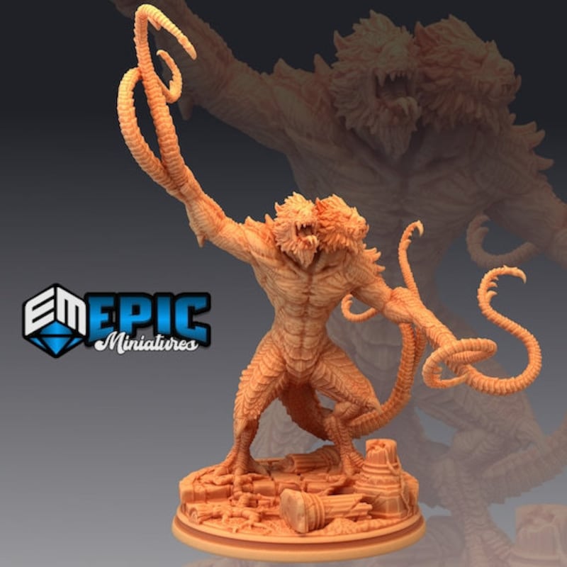 Demogorgon Miniature - Etsy