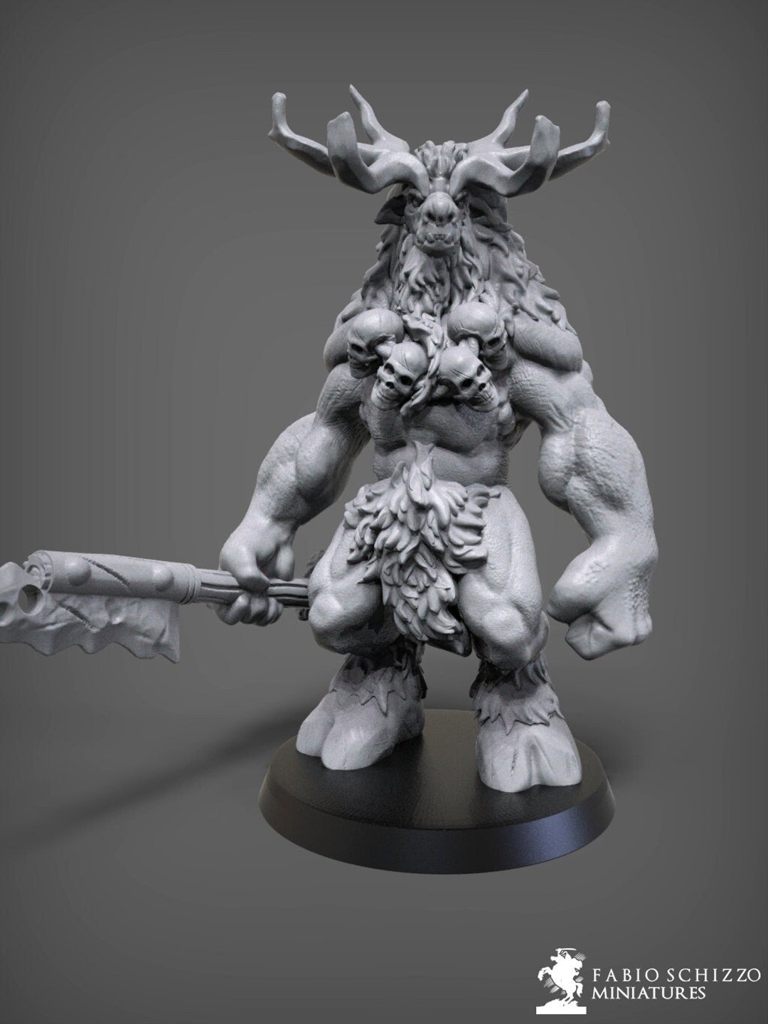Custom 3D Printed Baphomet Miniature - Etsy