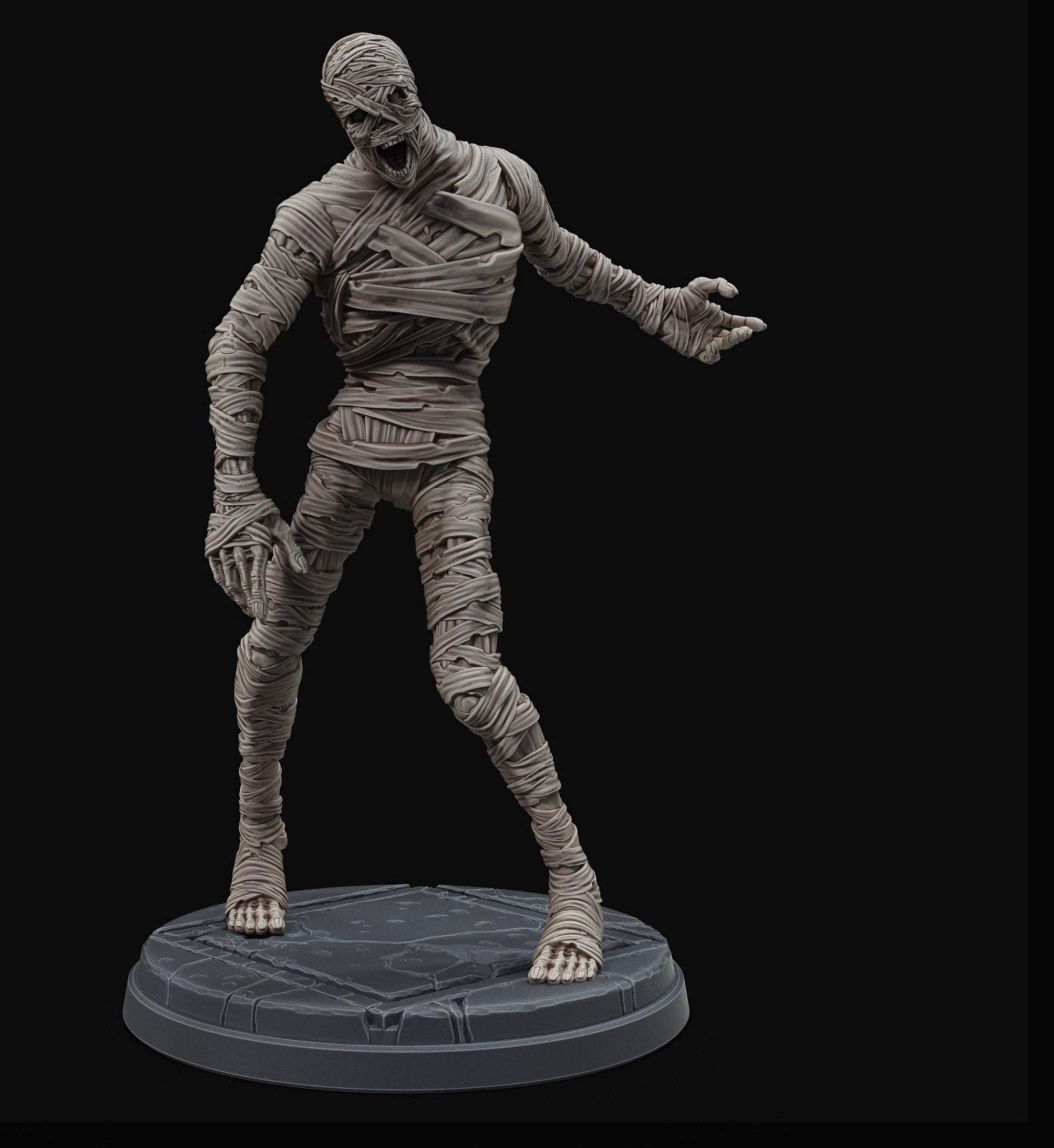 Custom 3D Printed Mummy Miniatures (set of 8) - Etsy