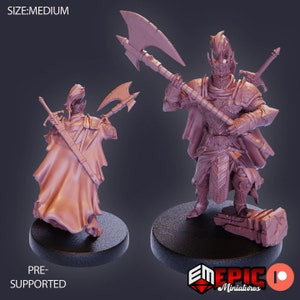 Custom 3D Printed Lord Soth/death Knight Miniatures - Etsy