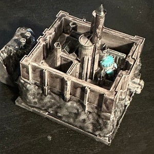 Painted Custom 3D Resin Printed Castle Ravenloft Scale Replica - Etsy