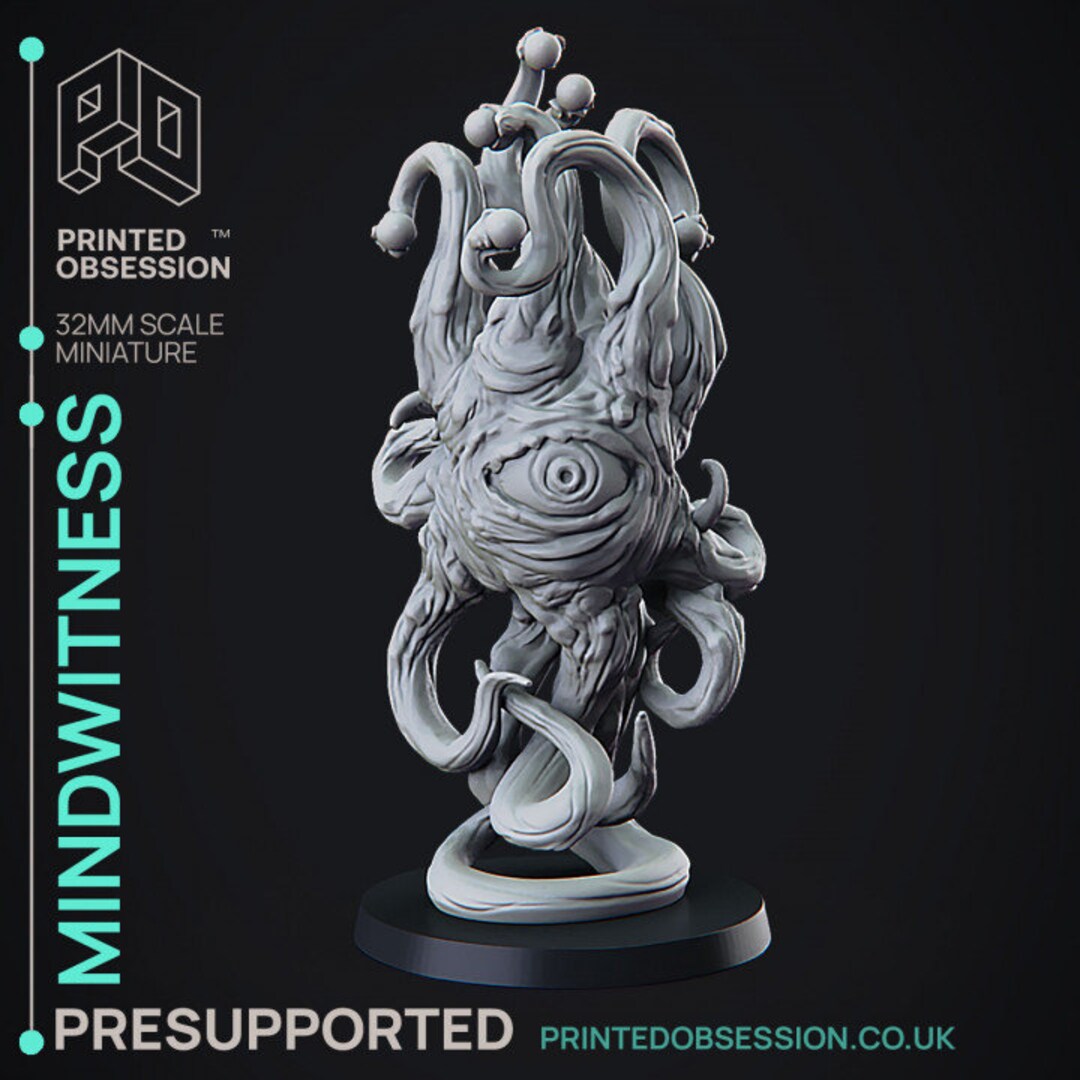 Custom 3D Printed Mindwitness Miniature - Etsy