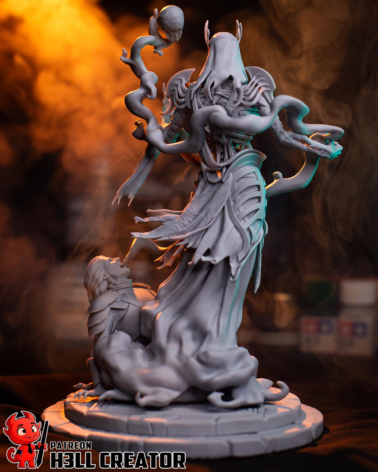 Custom 3D Printed Vecna Miniature/statue - Etsy