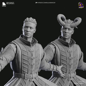 Custom 3D Printed BG3 Baldur's Gate 3 III Wyll Miniature/statue v3 - Etsy