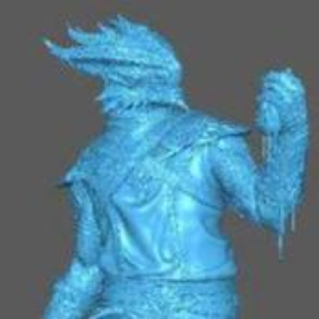 Custom 3D Printed BG3 Baldur's Gate 3 (III) Dark Urge V2 Miniature ...