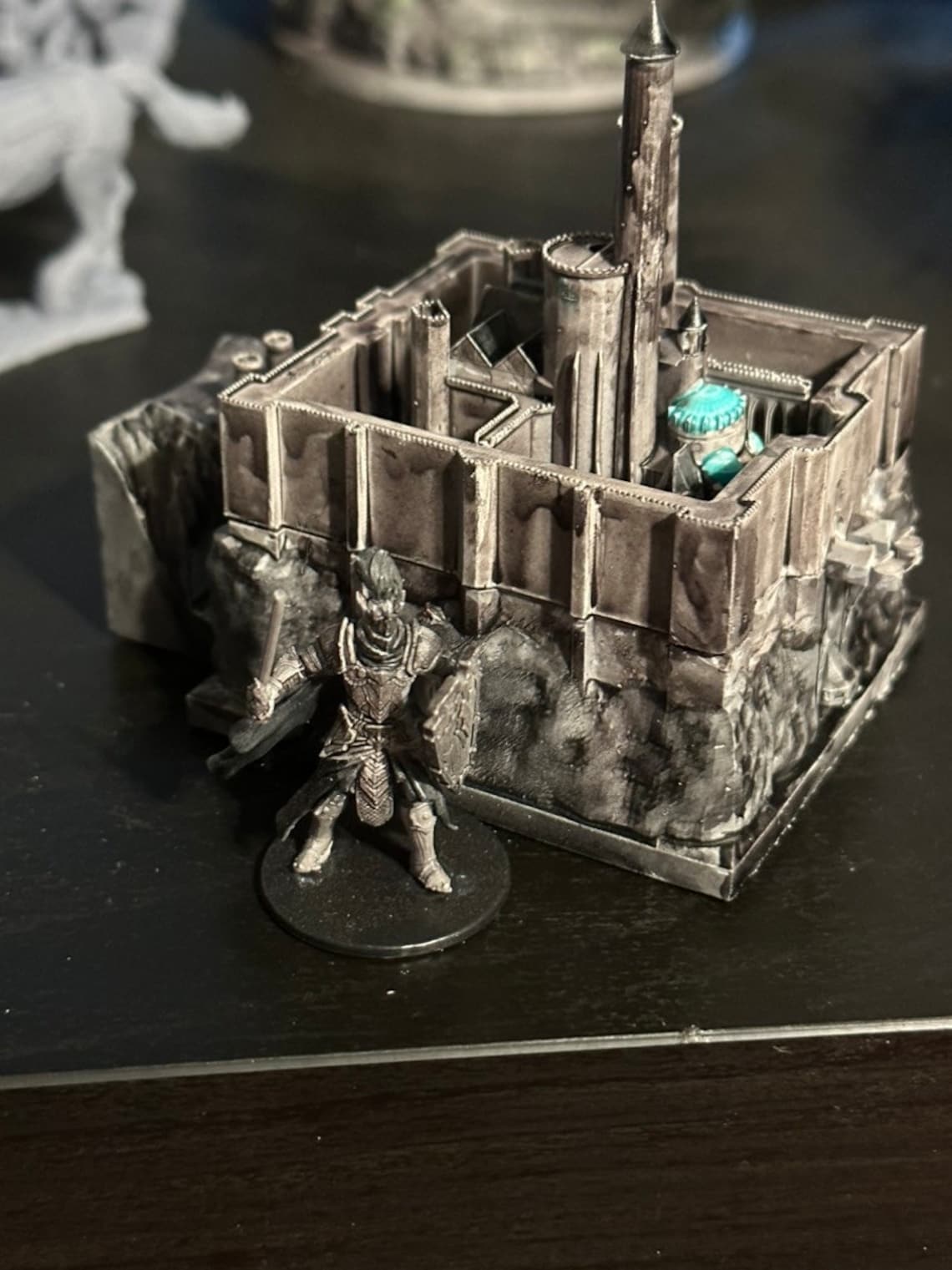 Painted Custom 3D Resin Printed Castle Ravenloft Scale Replica - Etsy