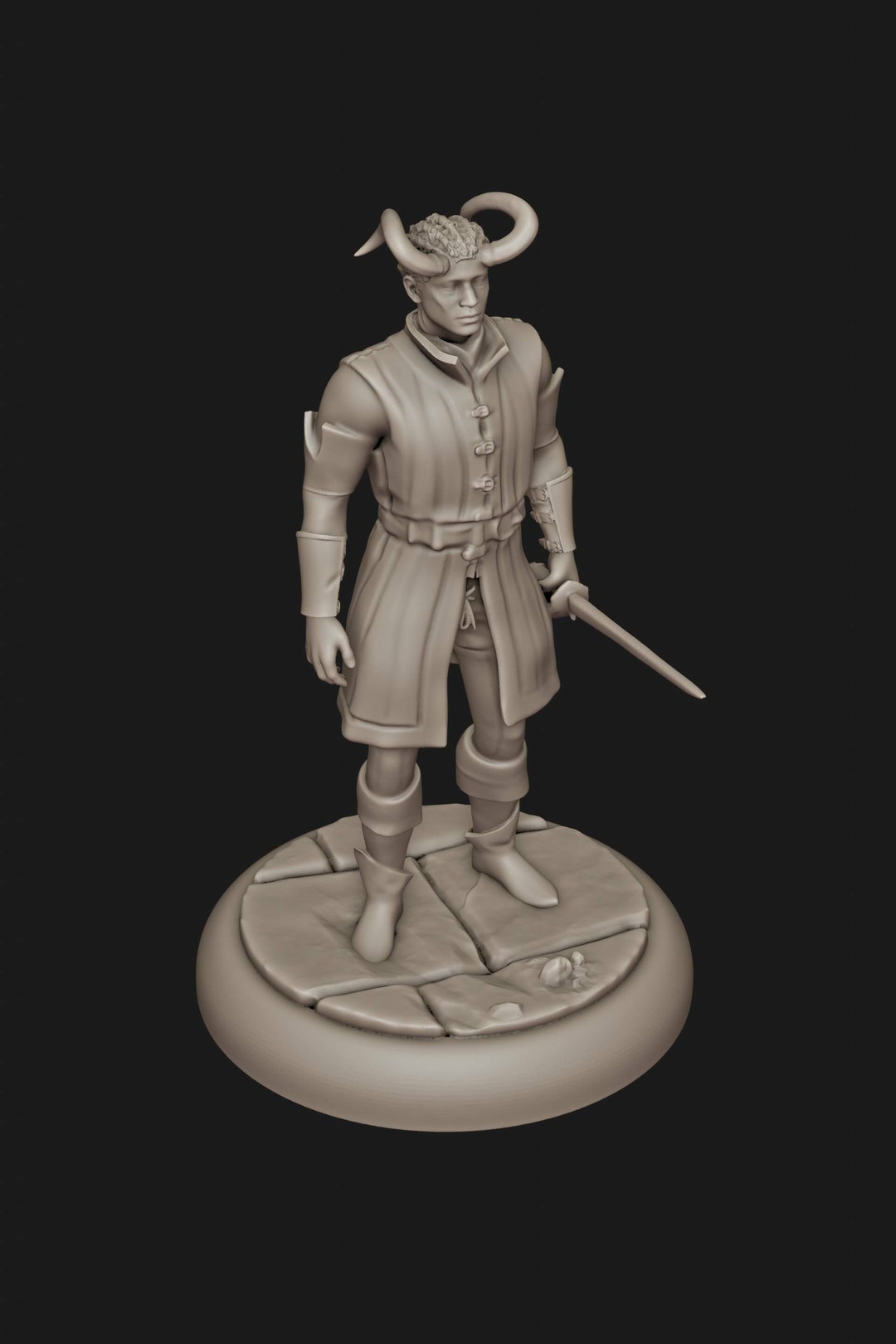 Custom 3D Printed BG3 Baldur's Gate 3 (III) Wyll Miniature - Etsy