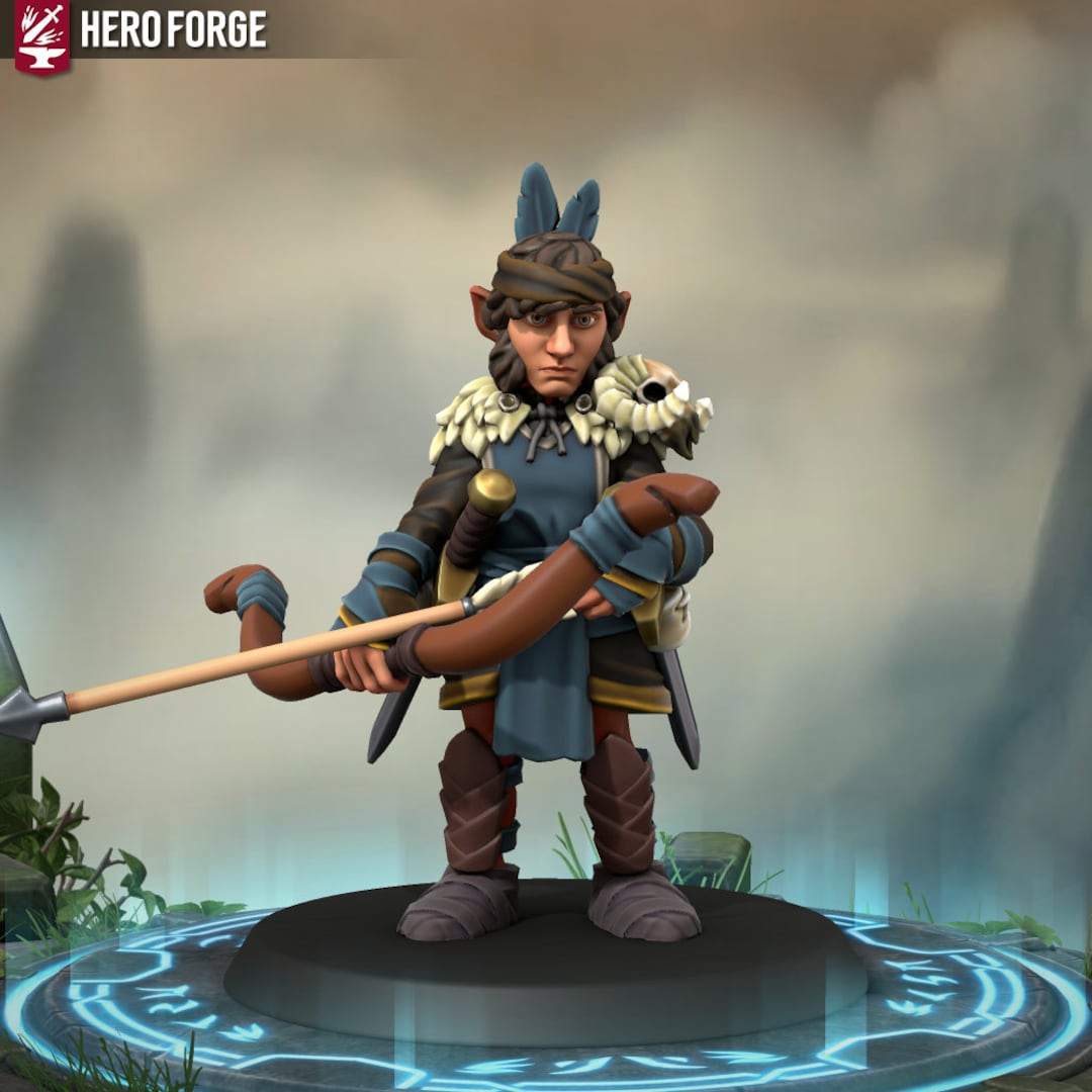 Custom 3D Resin Mini Printing Services - Heroforge, Myminifactory ...