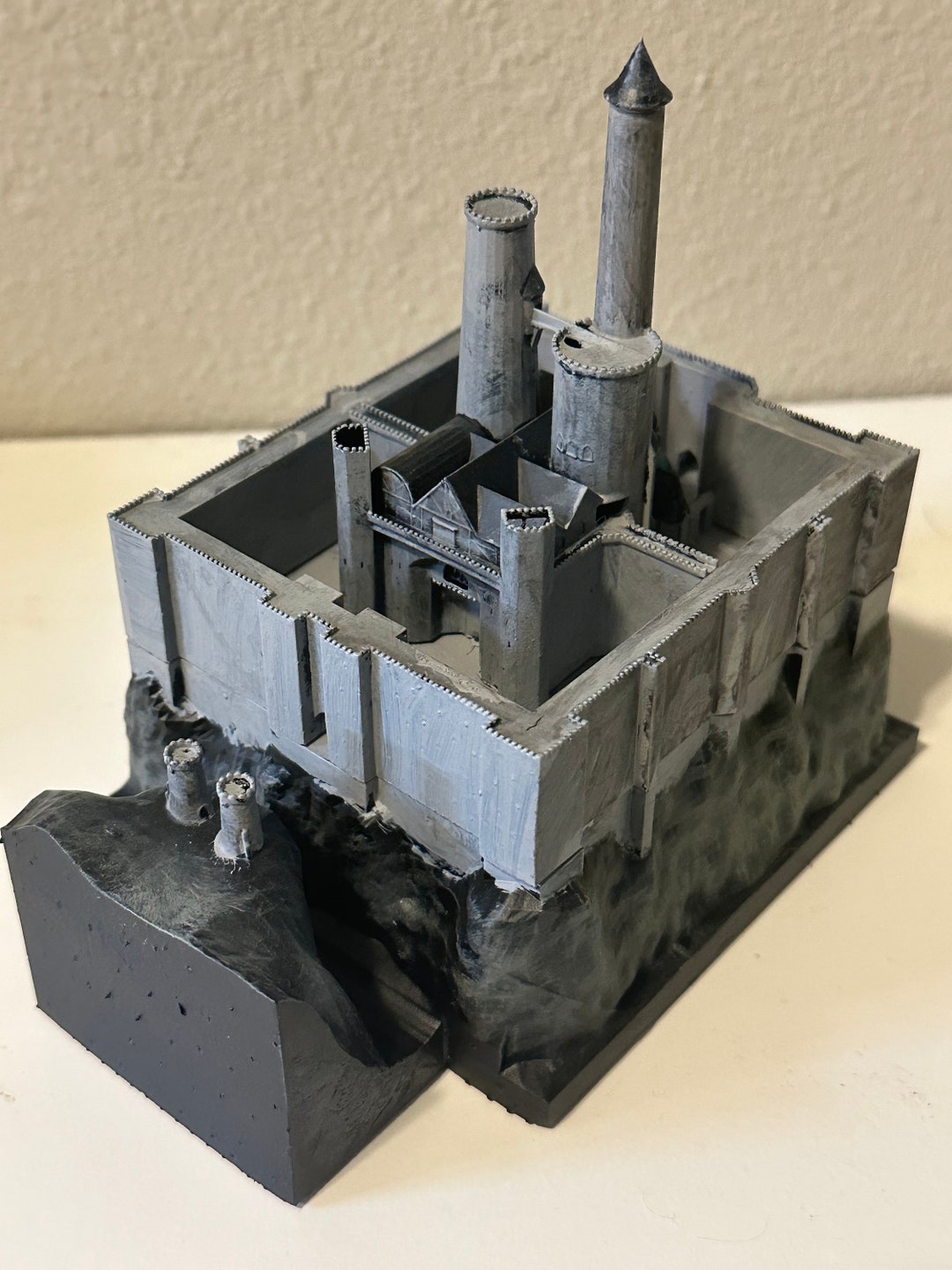 Painted Custom 3D Resin Printed Castle Ravenloft Scale Replica - Etsy