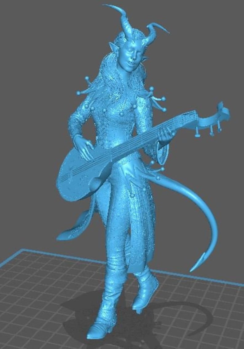 Custom 3D Printed BG3 Baldur's Gate 3 (III) Alfira Miniature/statue - Etsy