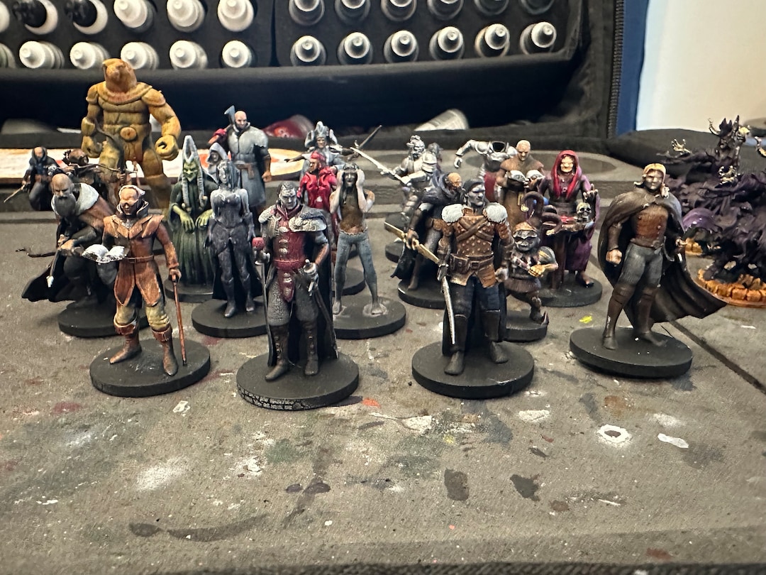 Curse of Strahd NPC Miniatures - Painted - Etsy