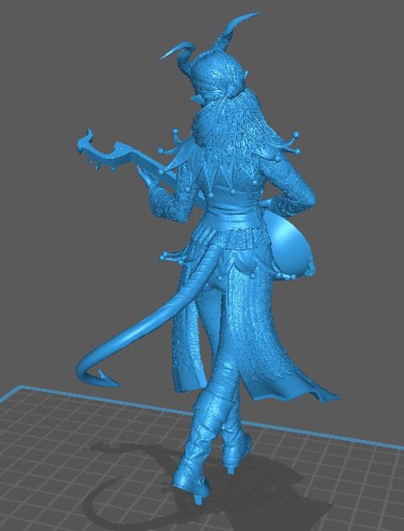 Custom 3D Printed BG3 Baldur's Gate 3 (III) Alfira Miniature/statue - Etsy