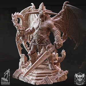 Custom 3D Printed Balor Miniature - Etsy