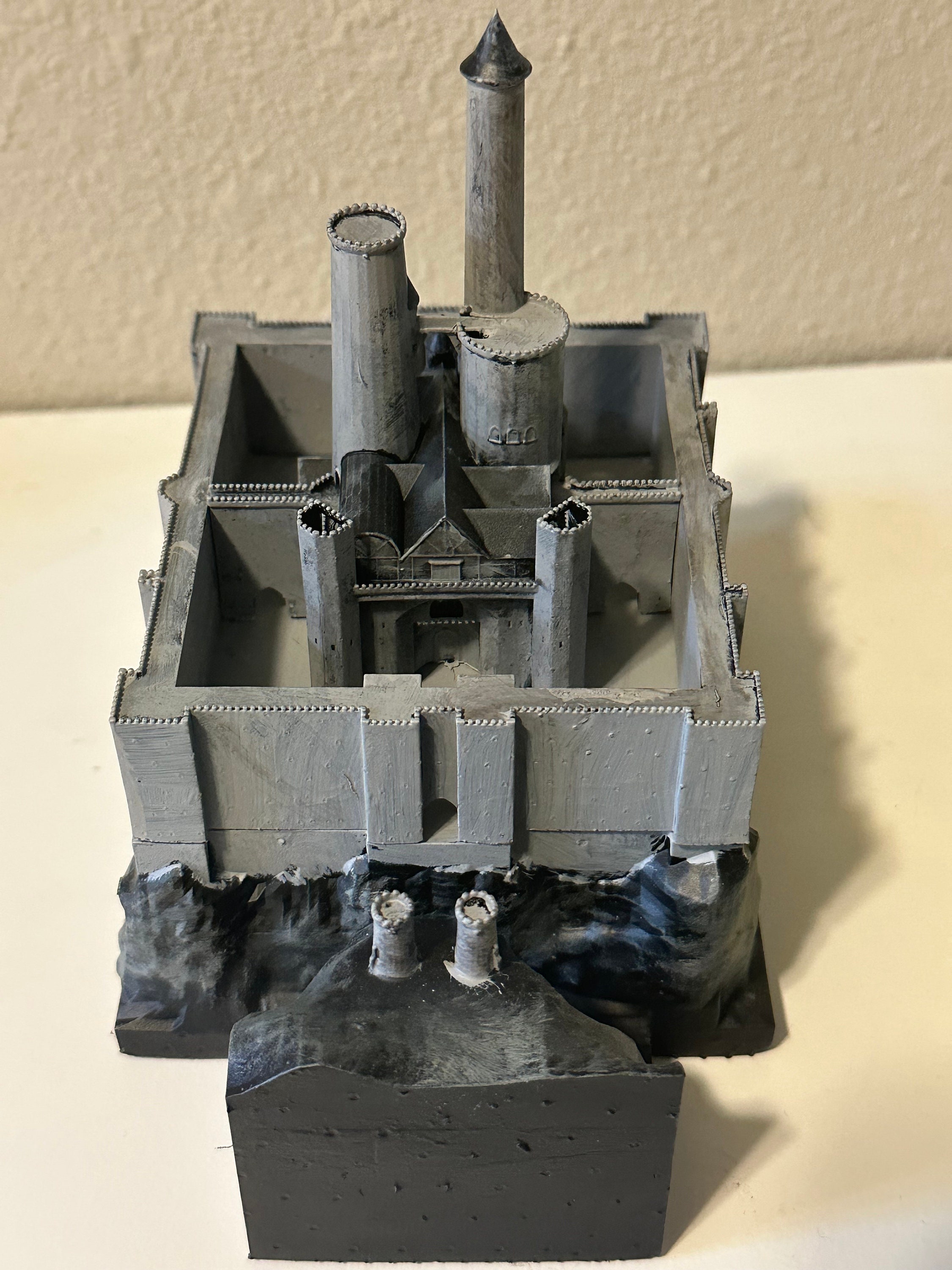 Painted Custom 3D Resin Printed Castle Ravenloft Scale Replica - Etsy