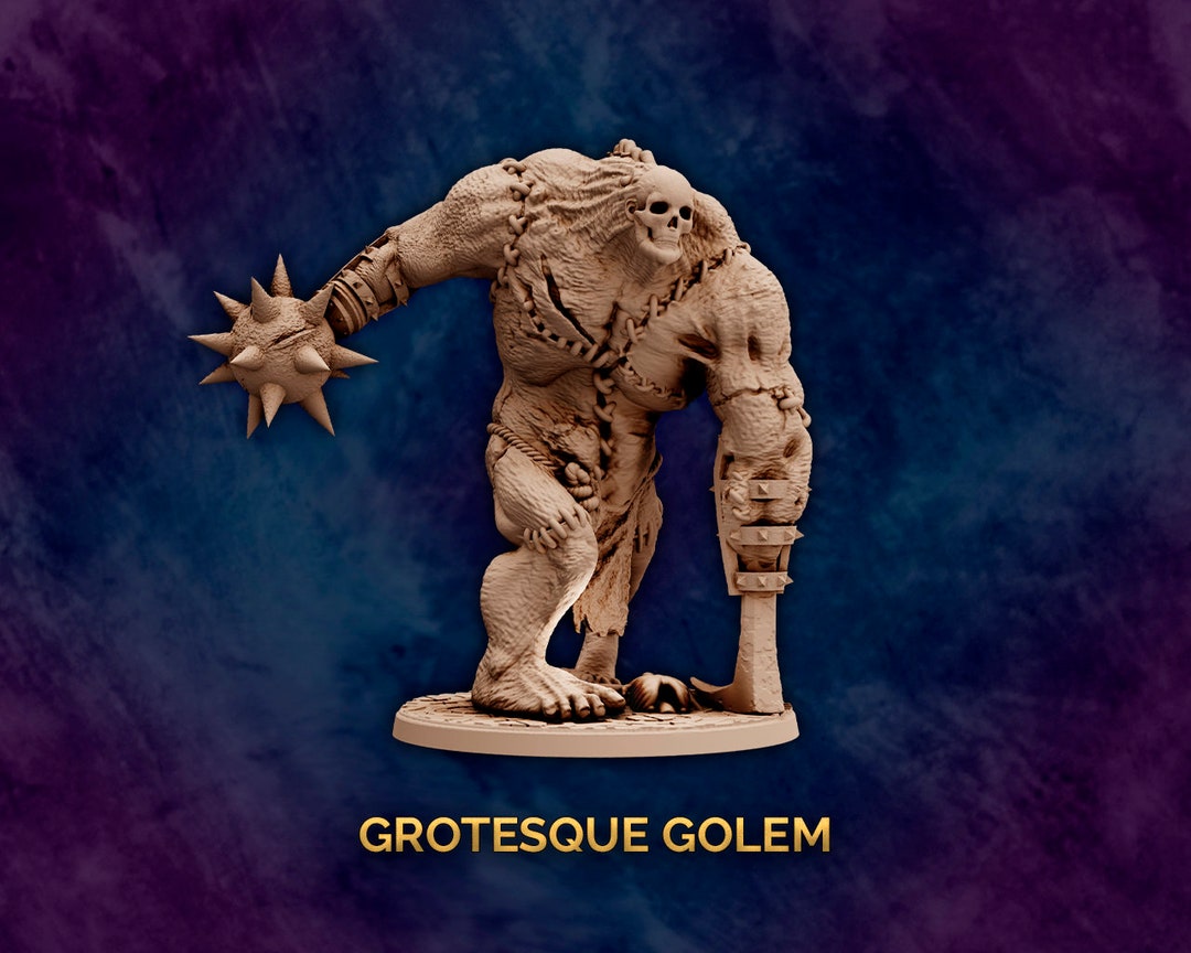 Custom 3D Printed BG3 Baldur's Gate 3 (III) "flesh" Flesh Golem ...