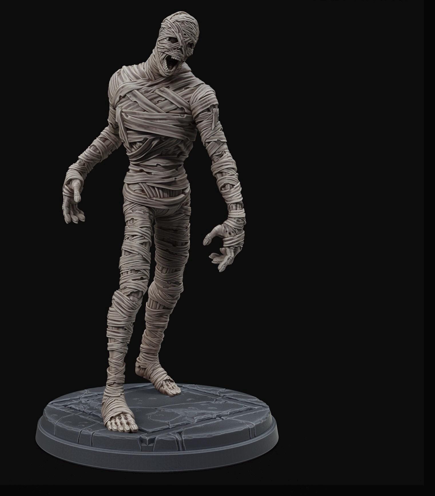Custom 3D Printed Mummy Miniatures (set of 8) - Etsy