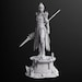 Custom 3D Printed BG3 Baldur's Gate 3 (III) Karlach Miniature/statue (v ...