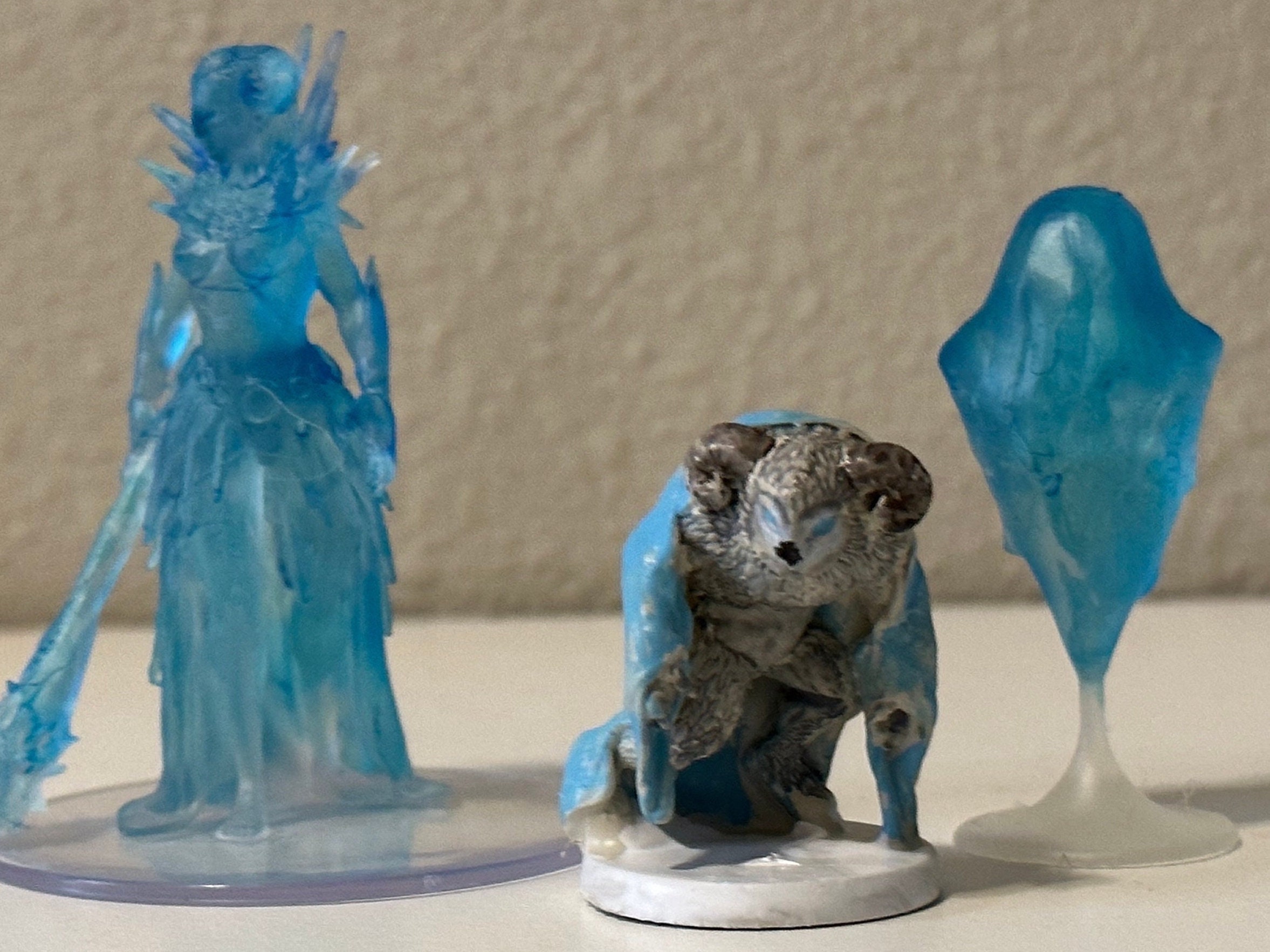 Custom 3D Printed Auril the Frostmaiden. All Three Forms - Etsy