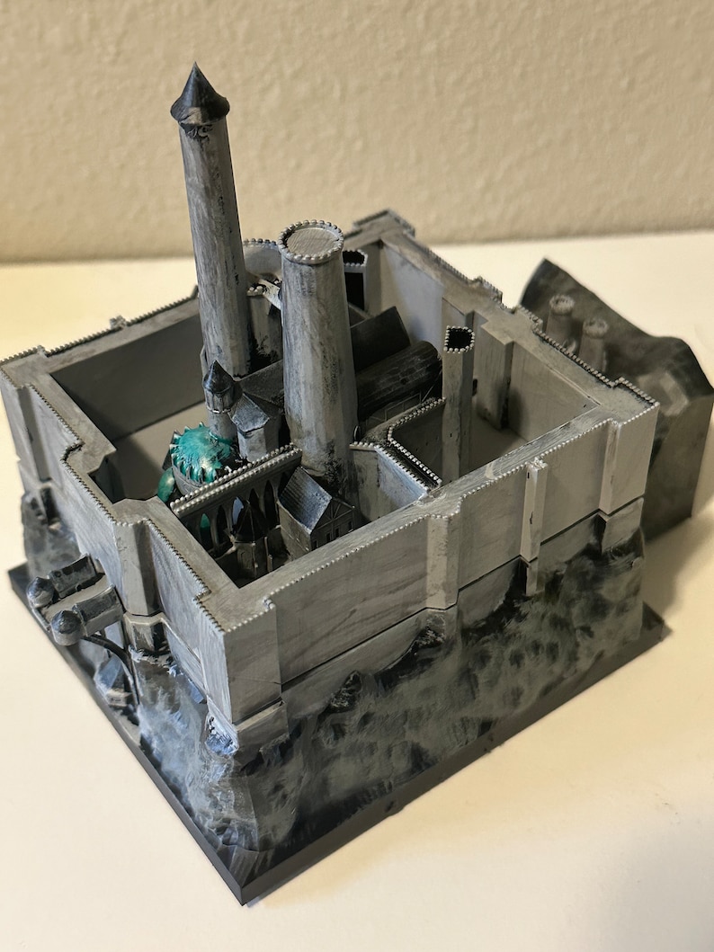 Painted Custom 3D Resin Printed Castle Ravenloft Scale Replica - Etsy
