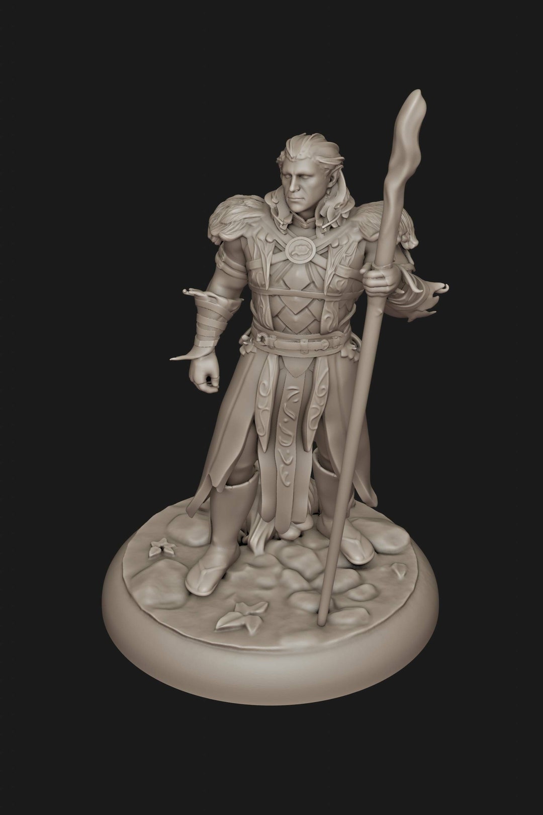Custom 3D Printed BG3 Baldur's Gate 3 (III) Halsin Miniature - Etsy