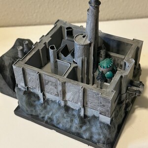 Painted Custom 3D Resin Printed Castle Ravenloft Scale Replica - Etsy