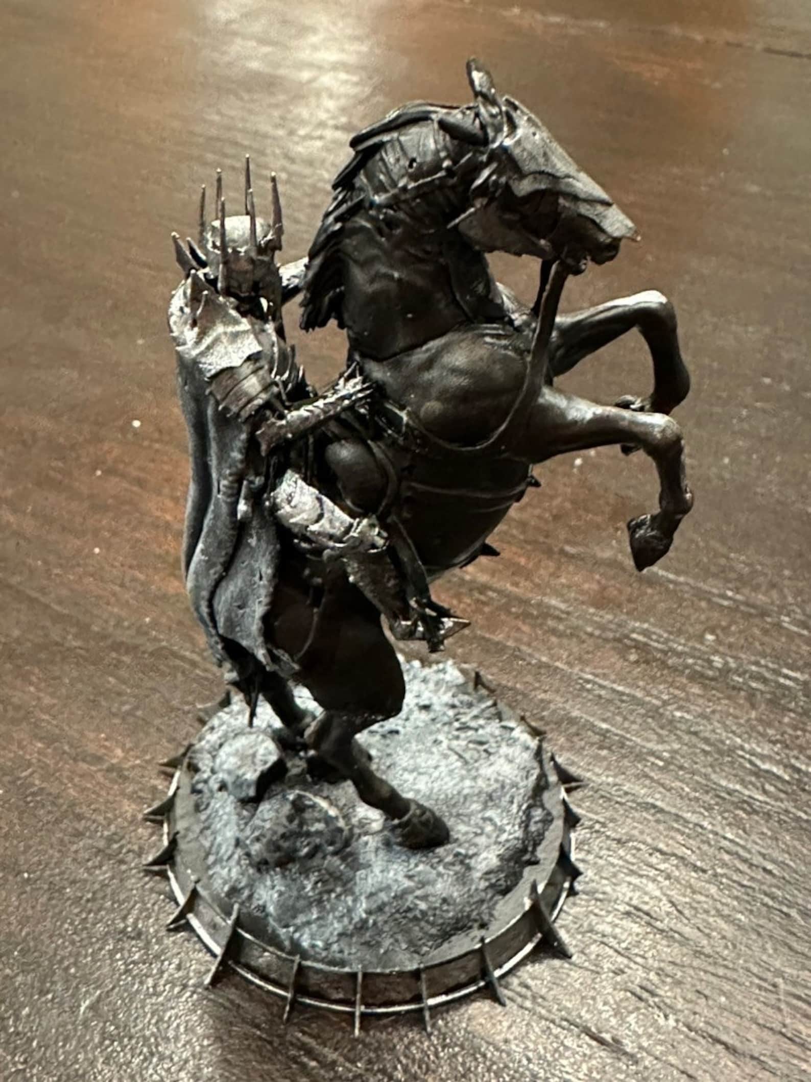 Painted Custom 3D Printed Mounted Nazgûl - Etsy
