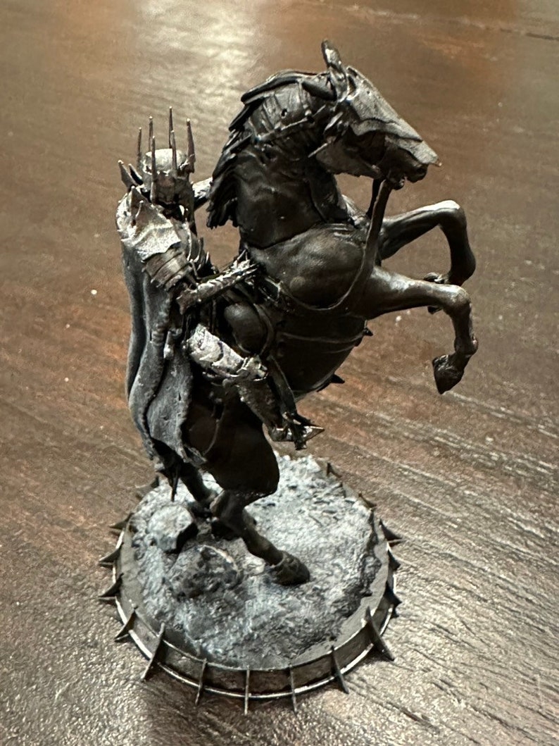 Painted Custom 3D Printed Mounted Nazgûl - Etsy