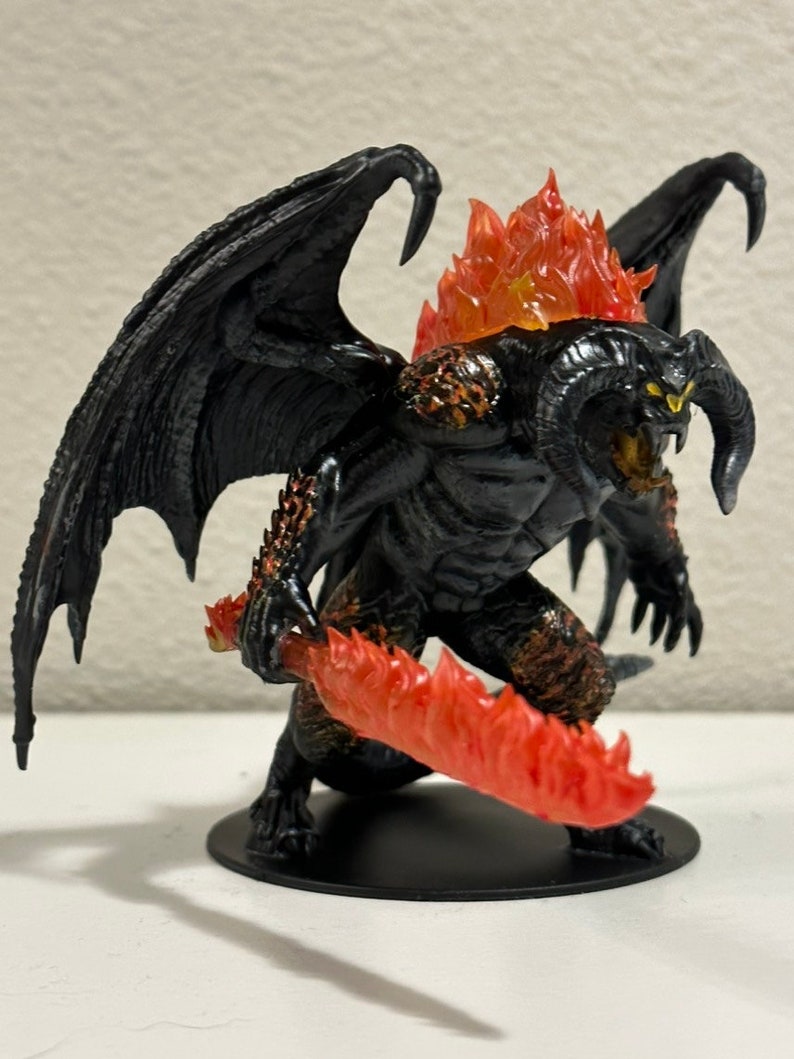 Painted Custom 3D Printed Balrog - Etsy