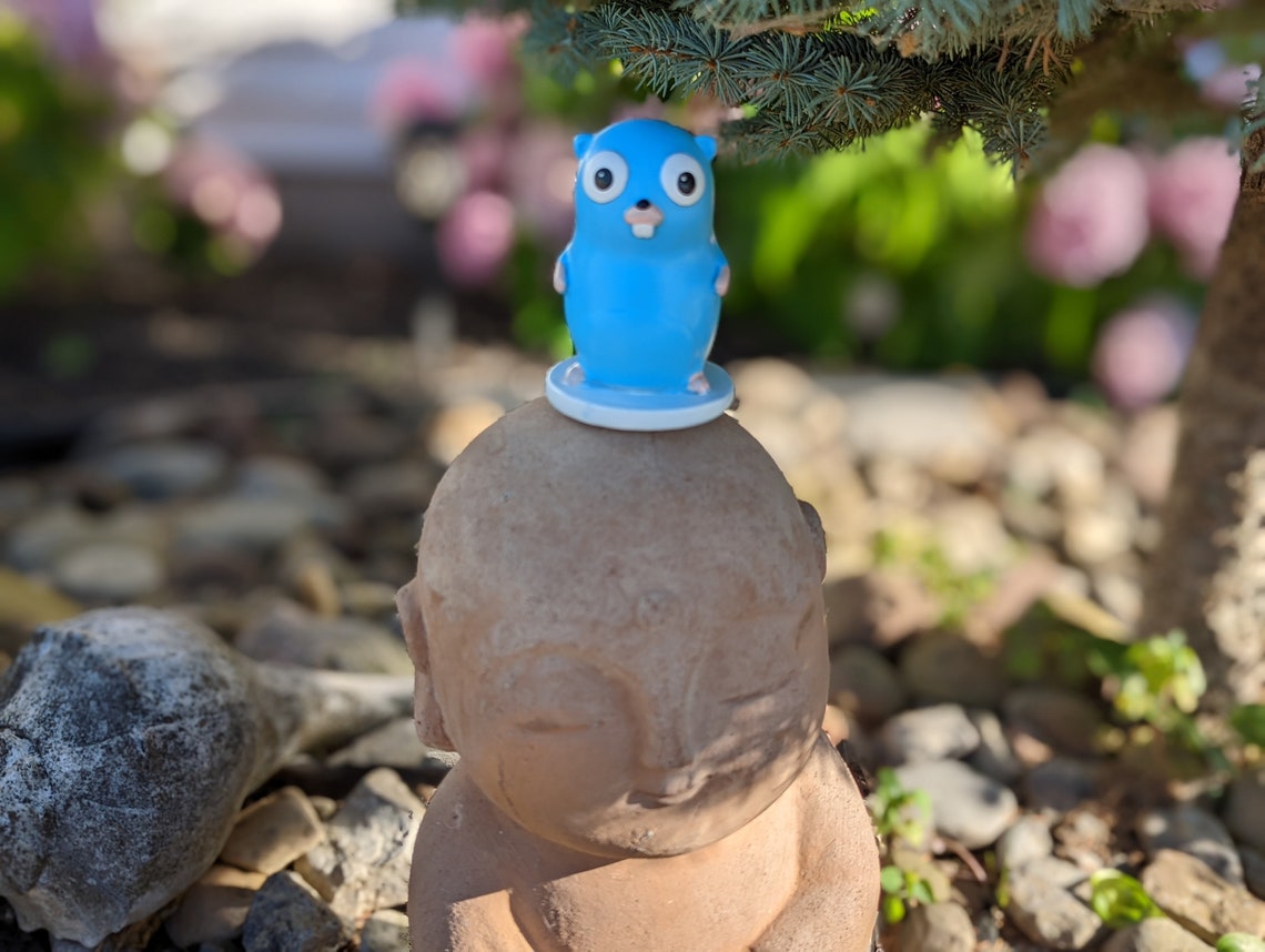 Limited Edition Golang Gopher Figurine - Go Programming Language Mascot ...
