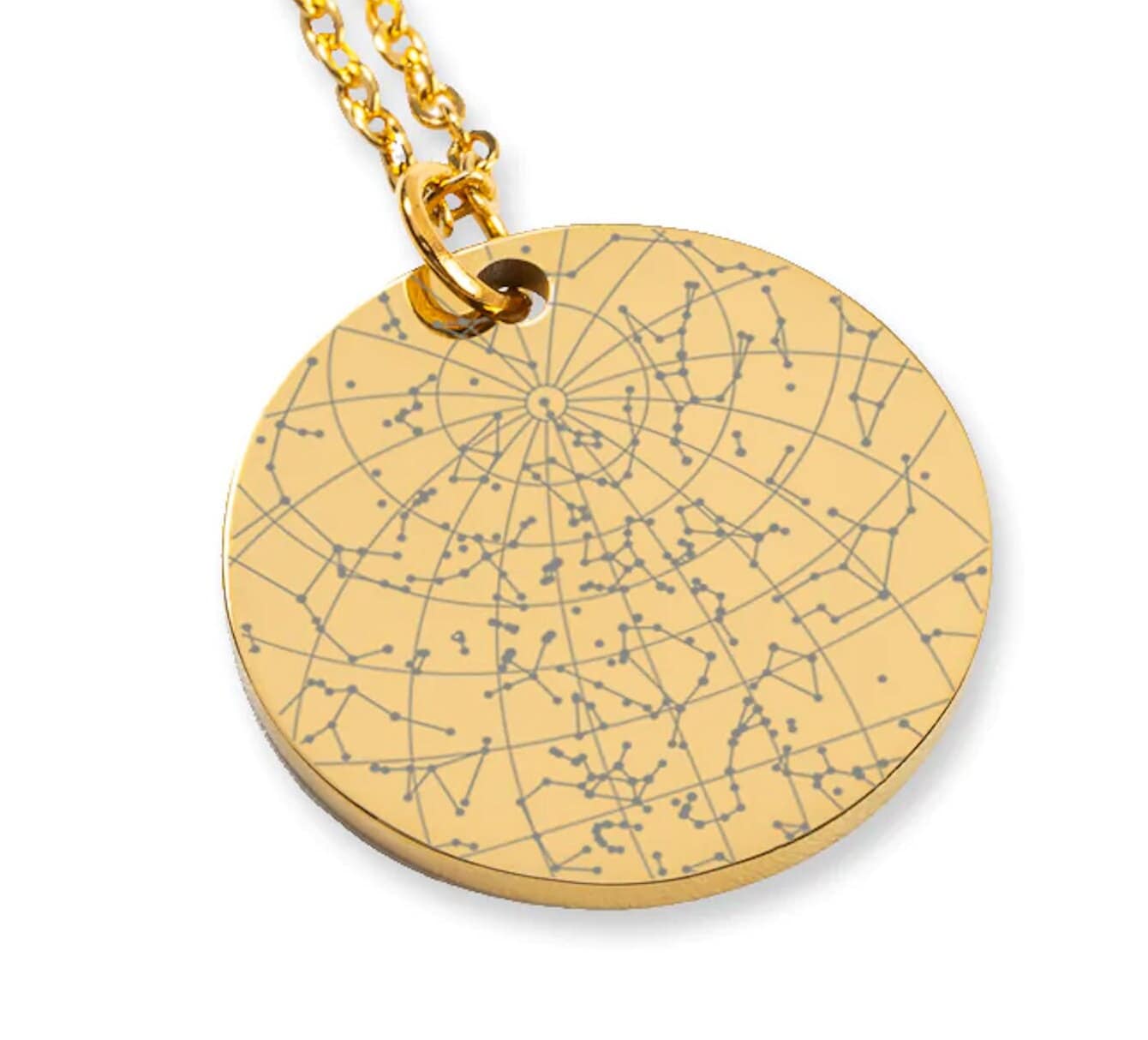 Personalized Star Map Necklace night Sky Star Map - Etsy
