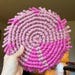 Spiral Macrame Pot Holder, Decorative Indoor Plant Mat. - Etsy
