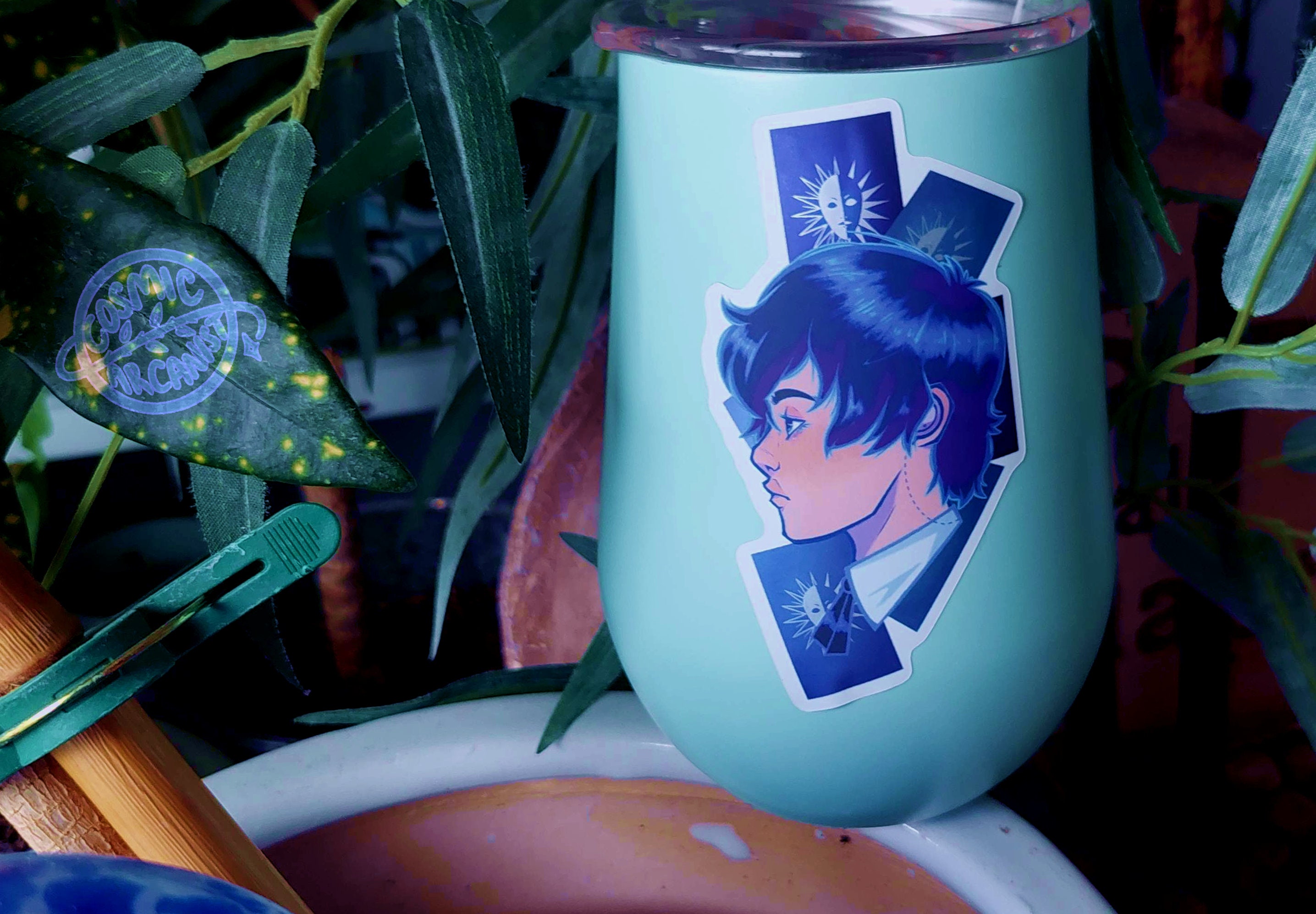 Persona 3 Protagonist Mirrored Sticker - Etsy