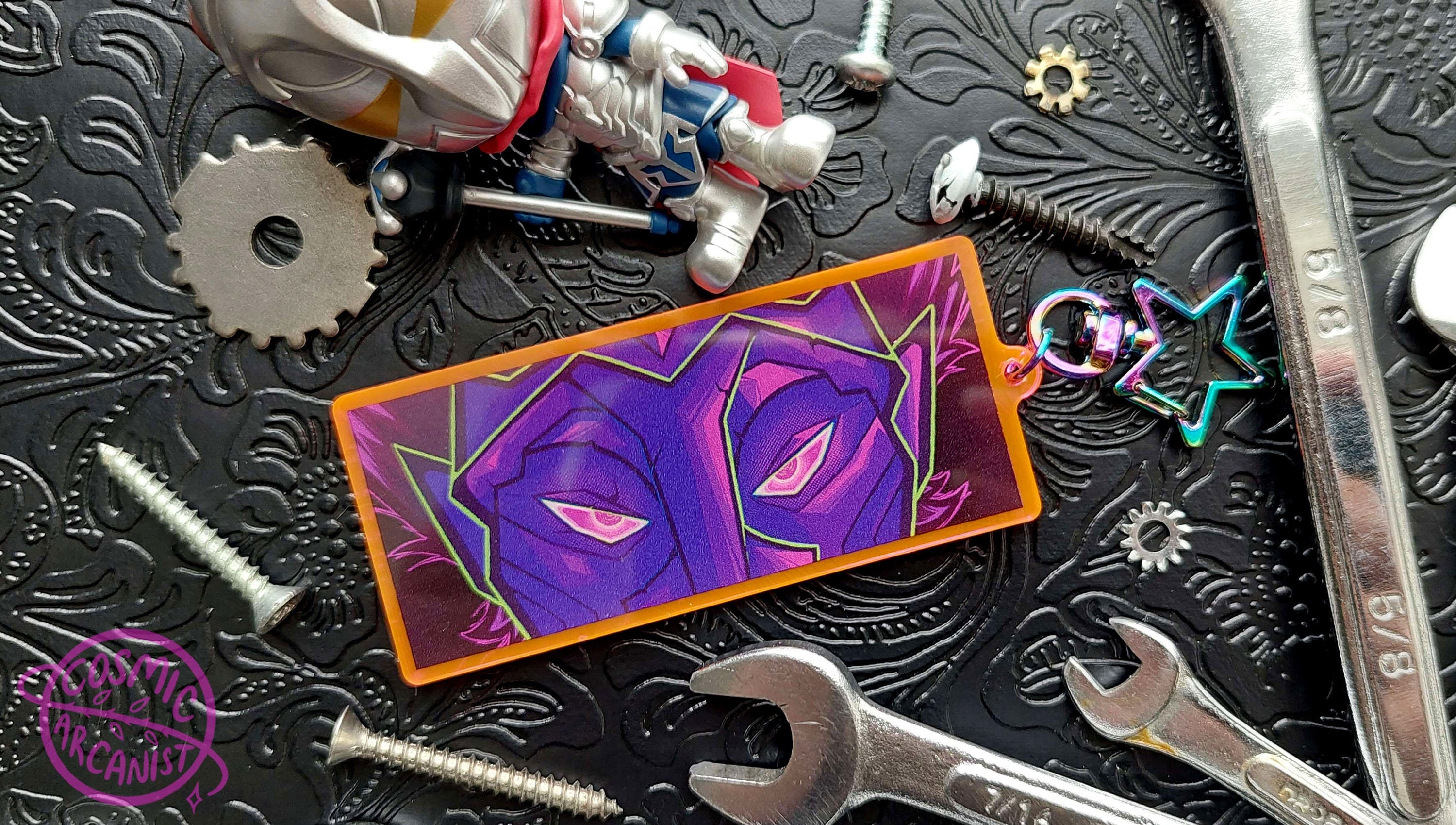 Viktor Eyes Keychain League of Legends - Etsy