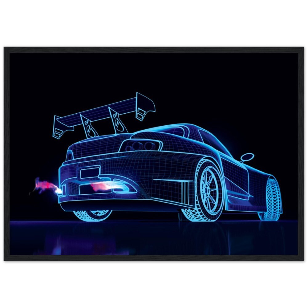 Honda S2000 Glossy Paper Wooden Framed Poster - Etsy