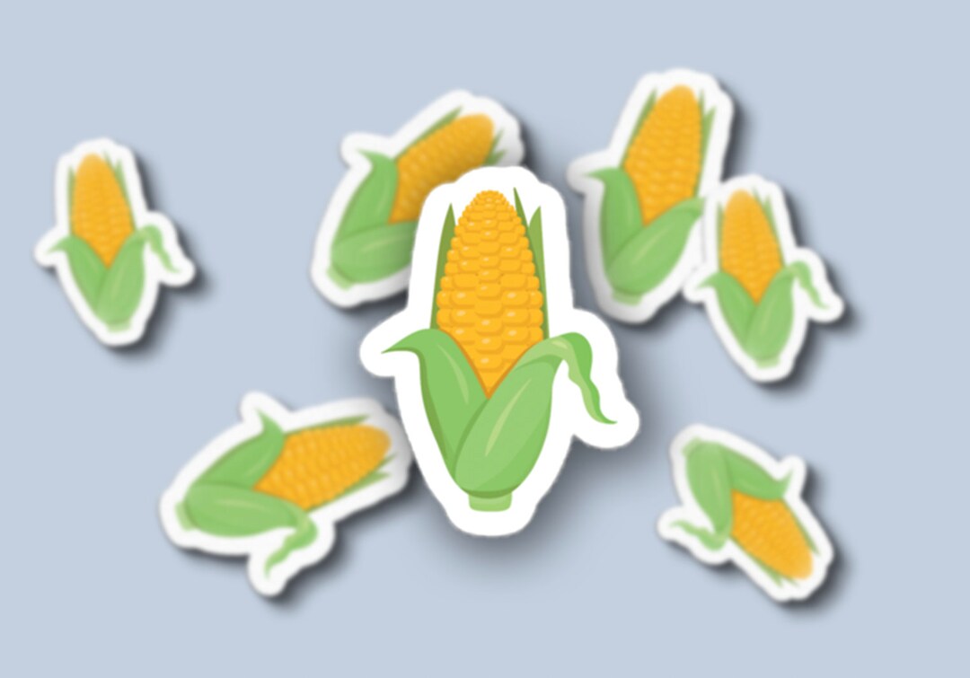 Corn Sticker | Kindle and E-readers - Etsy