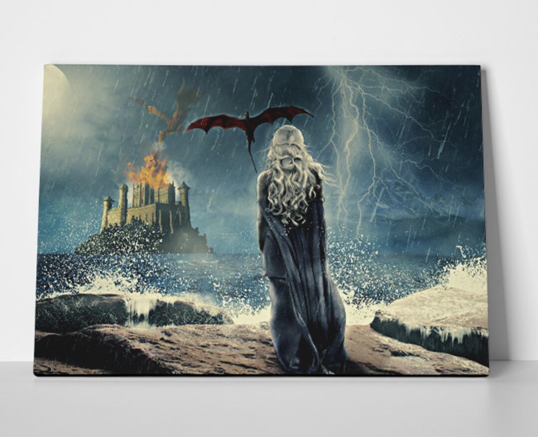 Khaleesi Game of Thrones Poster or Canvas - Etsy