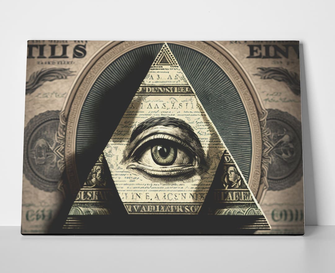 Illuminati Money Poster or Canvas - Etsy