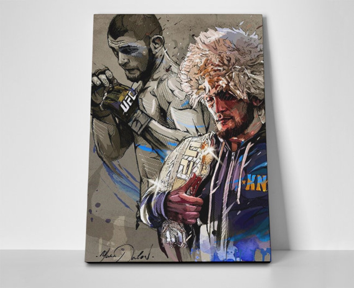 Khabib Nurmagomedov Poster or Canvas - Etsy