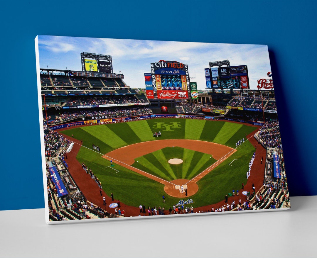 New York Mets Stadium Poster or Canvas - Etsy